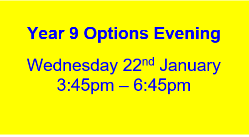 Jo Richardson Community School | Year 9 Options Evening